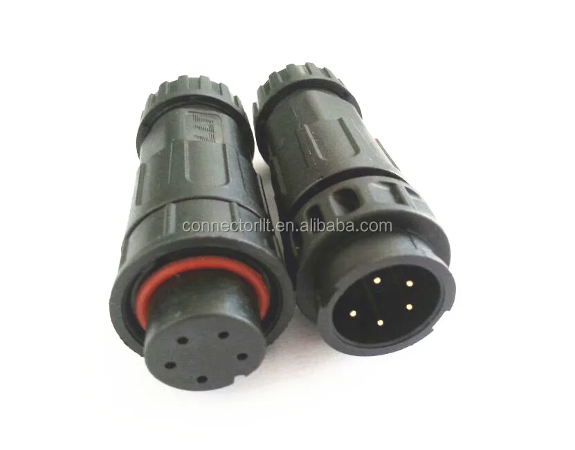 quick lock waterproof male to femle 5 pin connector, View cable coupler ...