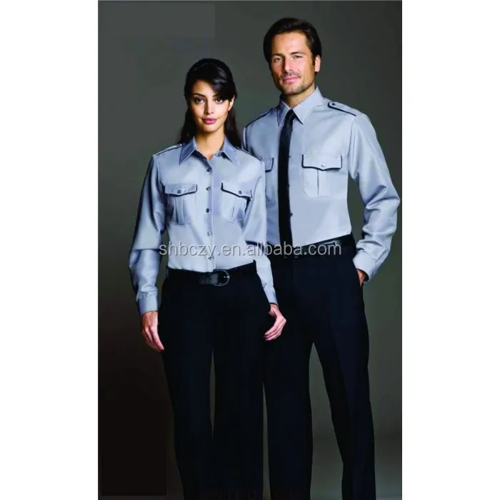 Customized Promotional Clothing Blue Security Uniforms - Buy Blue ...