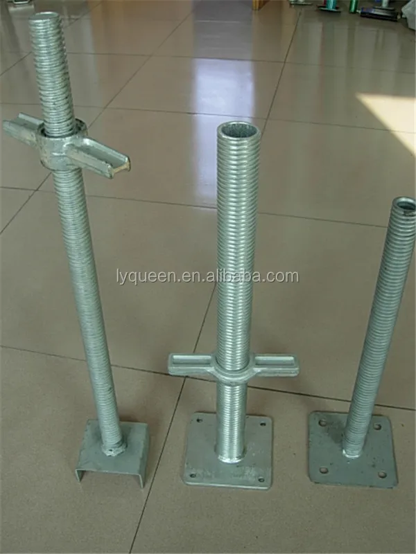 Pipa Galvanis Sekrup Jack Base Putar Perancah Jack Base Untuk ...