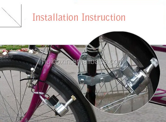 Bike Generator 12v Dc Output 6w 12v Generator Bicycle Headlight Tail ...