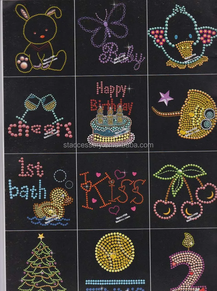 Hotfix Stencils Rhinestone Design Patterns - Buy Hotfix Stencils ...