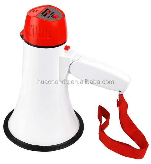 10w Evacuate Rescue Siren Alarm Emergency Call Handheld Megaphone ...