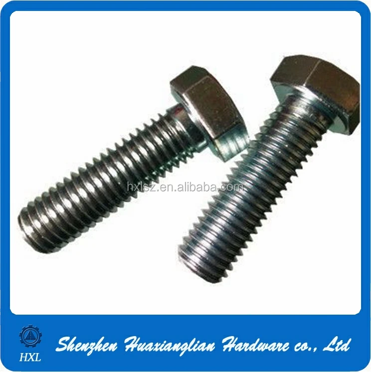 White Blue Zinc Plated M50 Hex Bolt - Buy M50 Hex Bolt,Hex Bolt,Steel ...