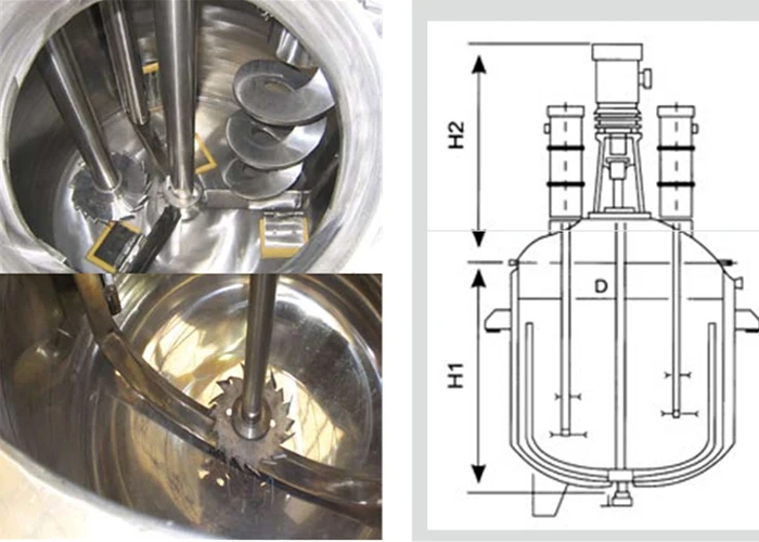 Jacket Mixer,Double Jacket Mixer,Stainless Steel Mixing Tank - Buy ...