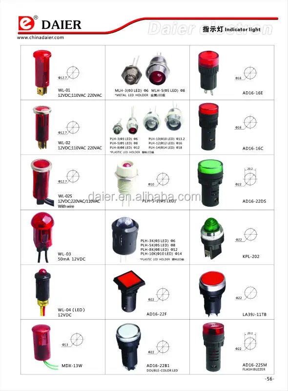 Metal Signal Lamp 3 Phase Indicator Light Buy Metal Signal Lamp 3