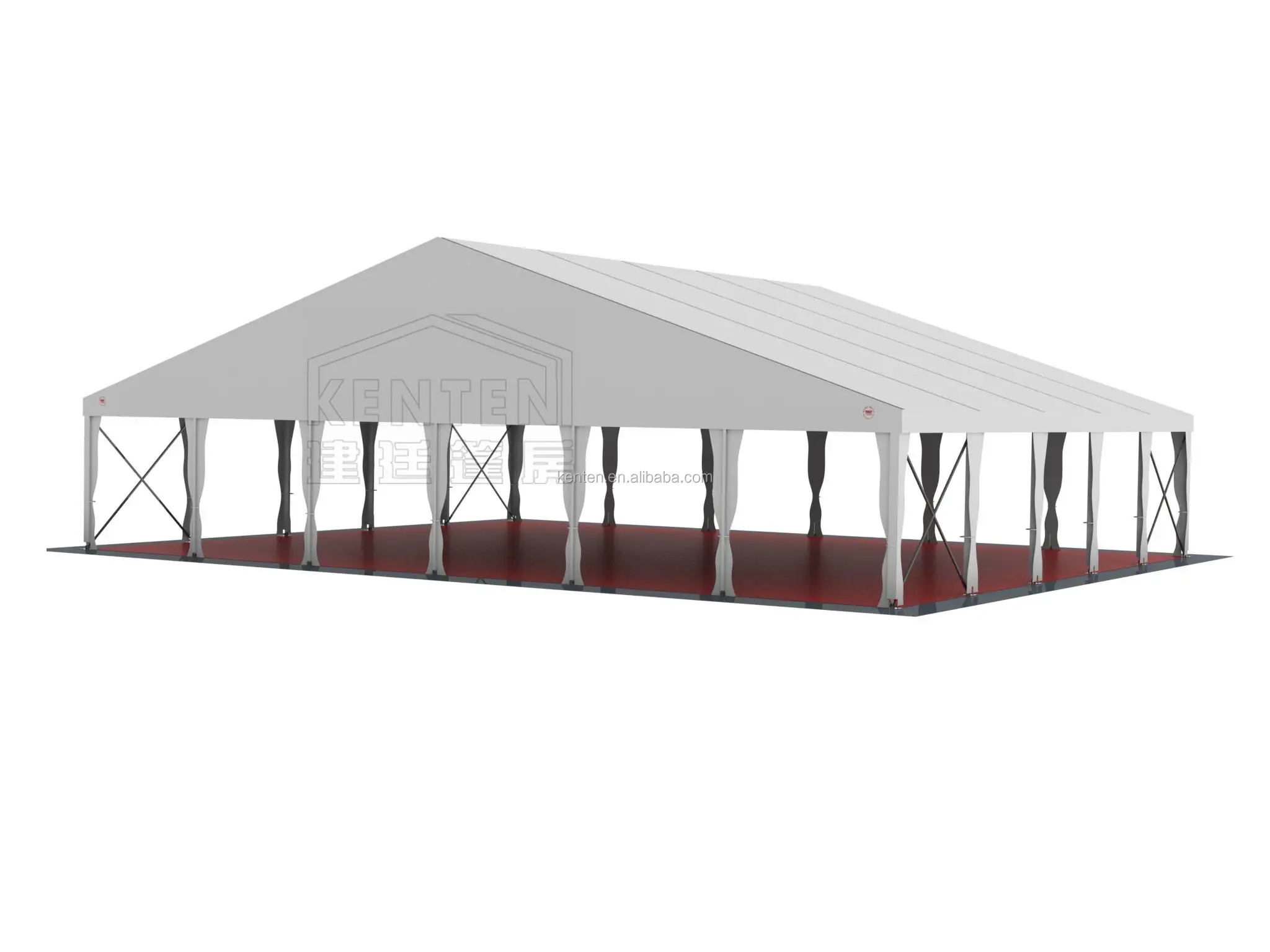 Kenten 30 Span Width Large Construction Site Tent - Buy Construction ...