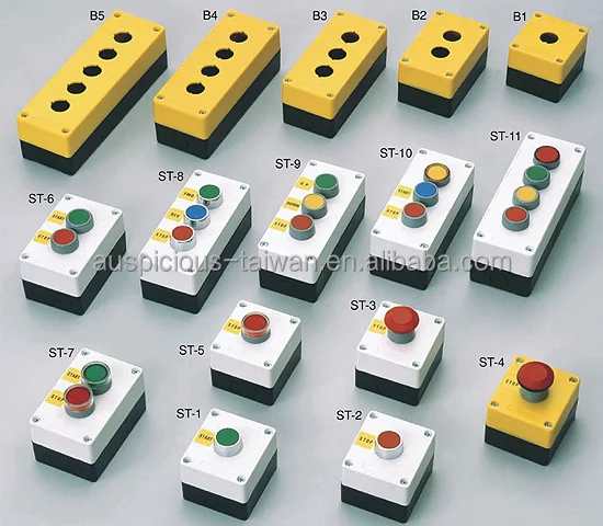 IP65 Waterproof Push Button Switch Control Station Box