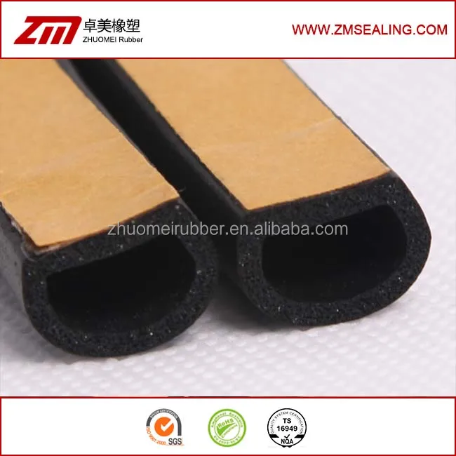 Half Round Rubber Profile With Adhesive Backed Tape - Buy Half Round ...