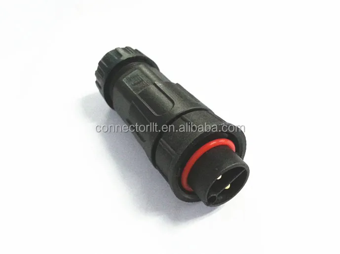 Front Mount Female Receptacle Male Plug Twist Lock Waterproof Connector ...