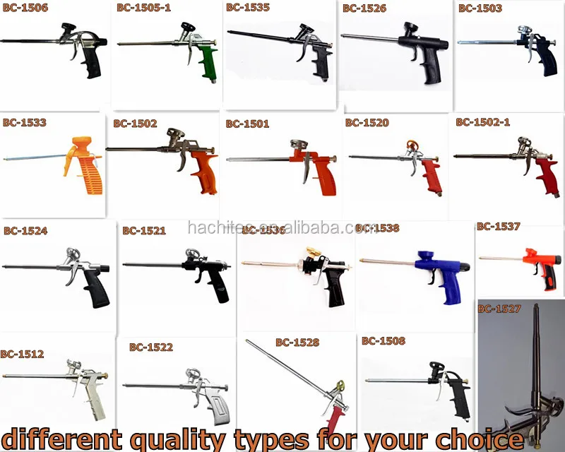 7inches To 60inches Long Barrel Foam Gun Long Tube Spray Foam Gun 24 ...