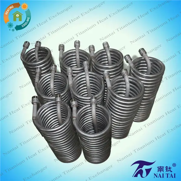Commercial Titanium Cooling Coil - Buy Titanium Cooling Coil,Titanium ...