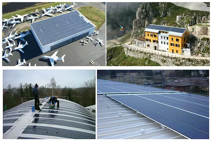 High Quality Unisolar Amorphous Silicon Thin Film Solar Panel For Pv ...