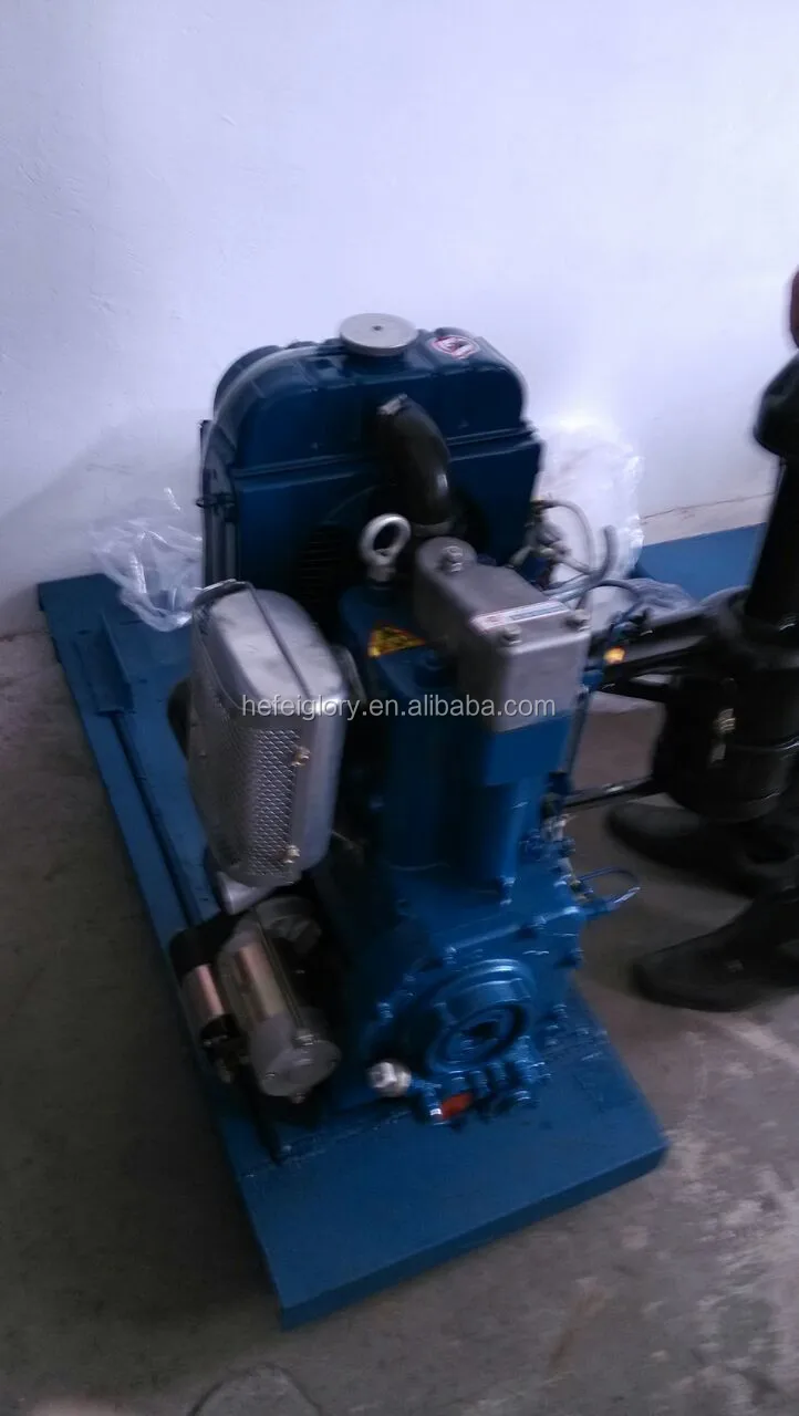 9.4kw 12hp Single Cylinder Vertical Water Cooled 4 Stroke Diesel Engine ...