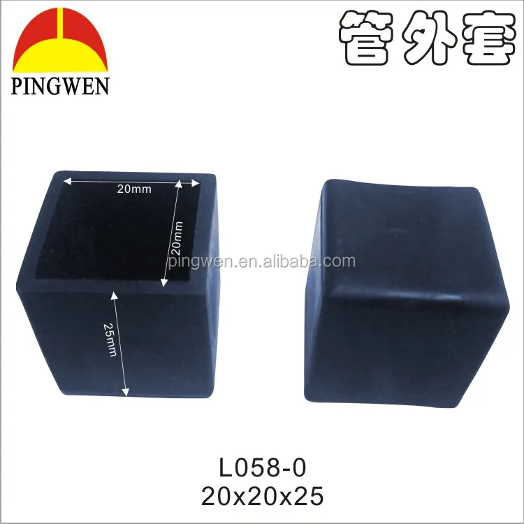 20*20mm Square Tube Plastic Bushing - Buy Square Tube Plastic Bushing ...