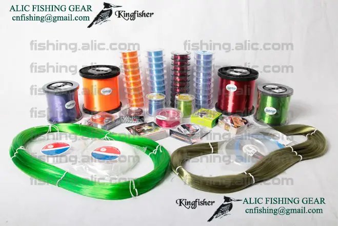 Colorful All Sizes 210D/12 Nylon Fishing Twines & 380D PE