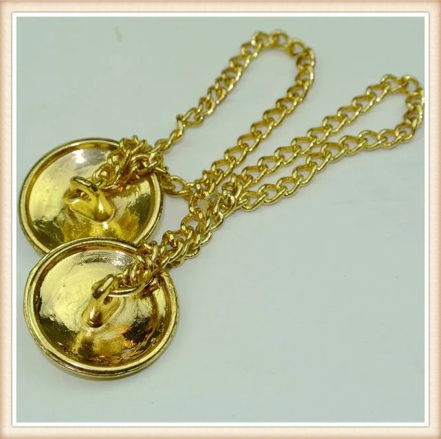 Trendy Chain With Buttons At Two Ends For Ladies' Suits China Supplier ...