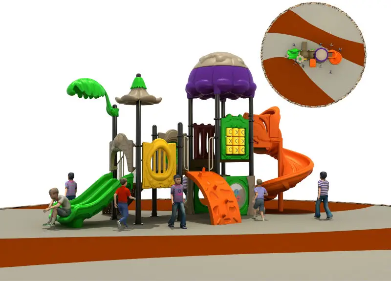 latest Attractive airplane design playground with 7 seats/outdoor ...