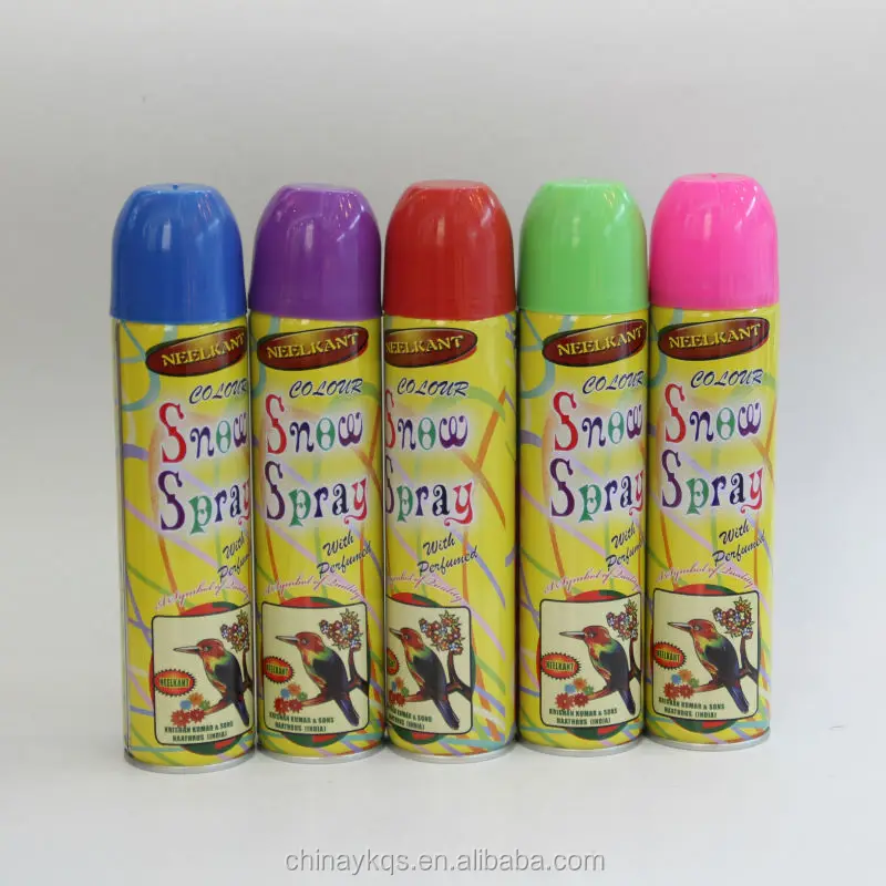 Color Snow Spray For Indian Holi Day Celebrate,Party Snow - Buy Color ...