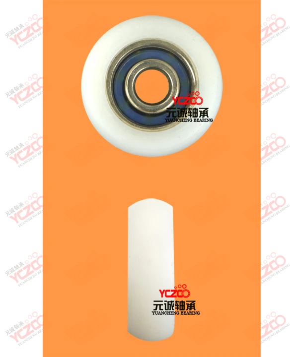 Low Coefficient Of Friction Wheels Rubber Rollers For Sliding Door ...