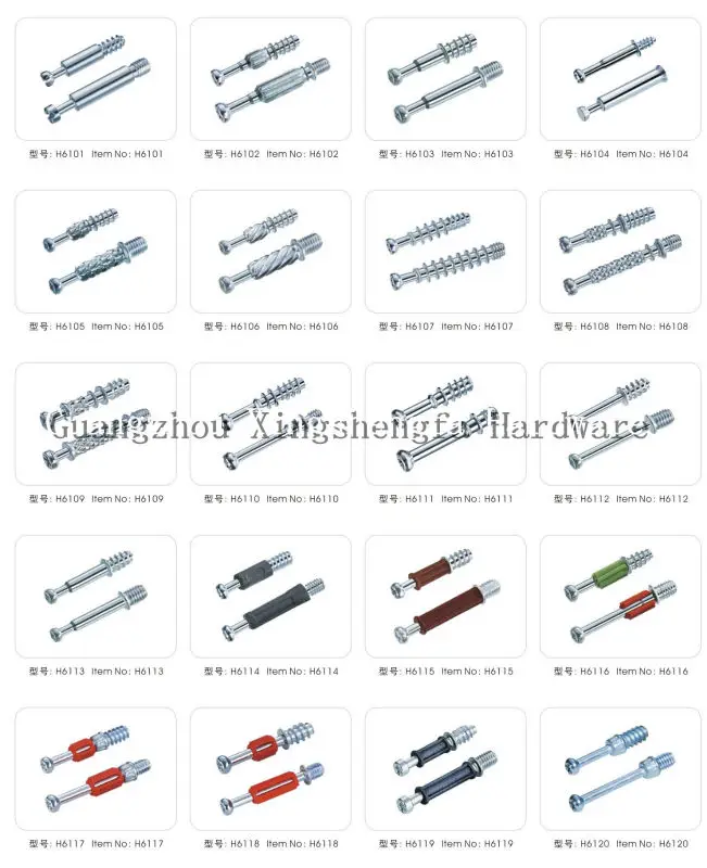 Cabinet Wooden Door Mini Fix & Furniture Screws Connecting Bolts - Buy ...