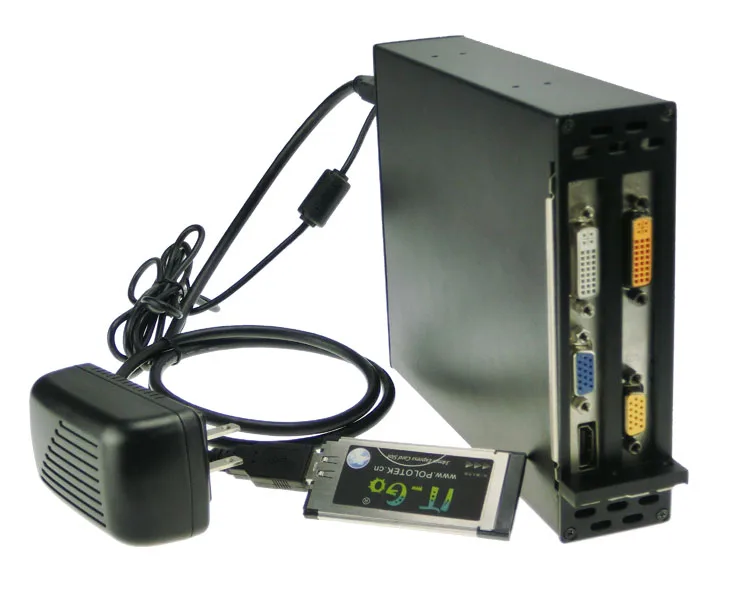 Expresscard 34 To Dual Pcie 16x Riser Card External 2 Pci Express Slot ...