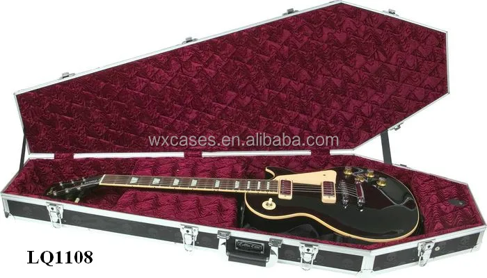 Best Seller Portable Aluminum Guitar Case With Custom Foam Insert ...