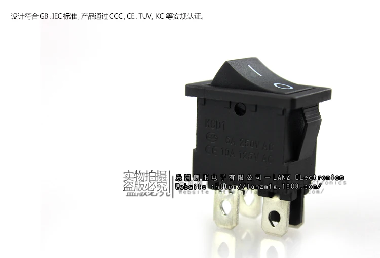 Kcd1-104 Pcb Rocker Switch 4p - Buy Pcb Rocker Switch,Pcb Rocker Switch ...