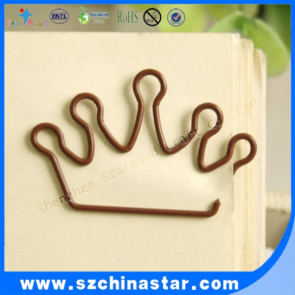 Crown Shapes Promotional Gift Of Paper Clip - Buy Crown Shape Clips ...