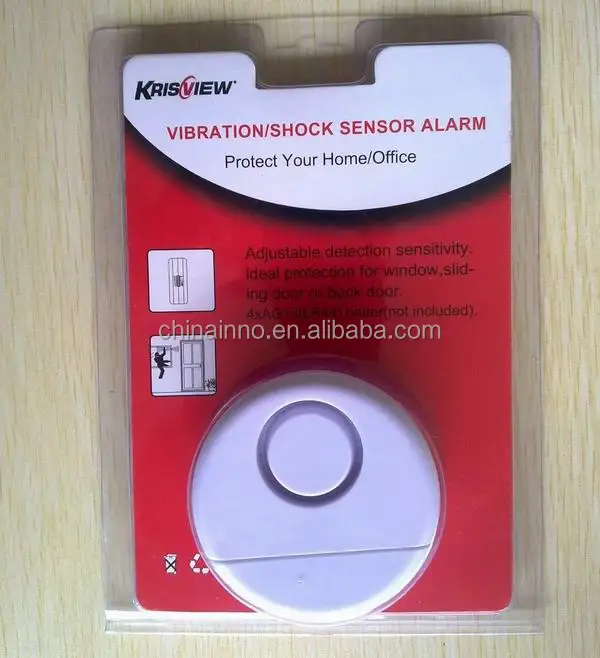 Slim Window Vibration Alarm Loud 110db Alarm And Vibration Sensors ...