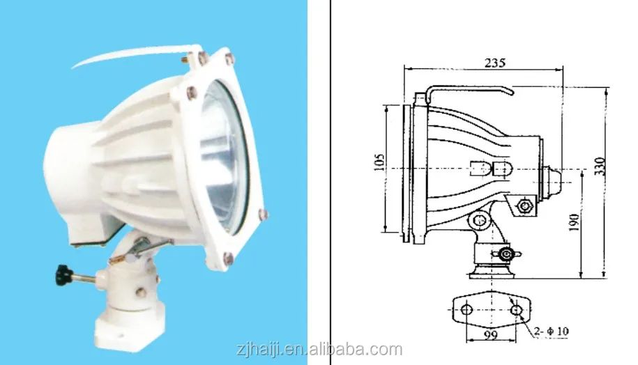 IMPA 792028/792029 24V 60W Watertight Boat Deck Lights | Reliable IP56 ...