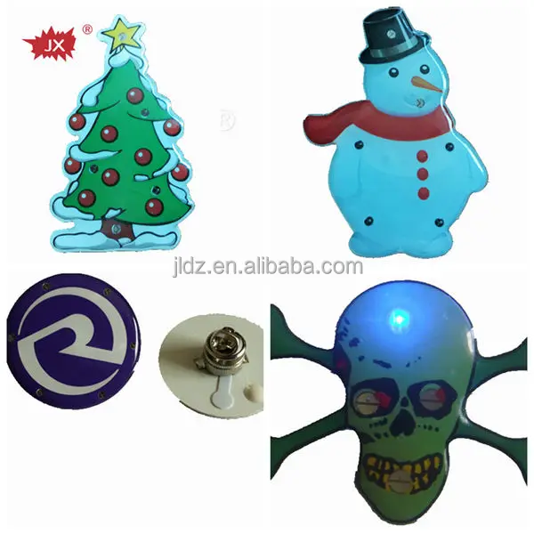 Customized Led Flashing Pin - Buy Led Flashlight Pin,Led Flashing ...