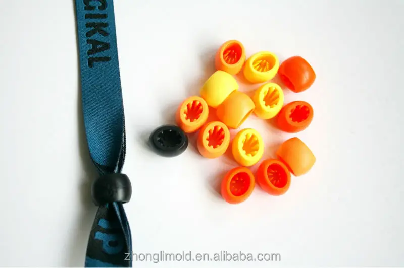 High Secure Plastic Sliding Lock Bead For Textile Woven Festival ...