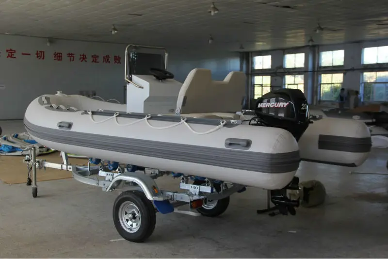 6.5m Aluminum Hull New Fishing Rigid Inflatable Boat With High ...