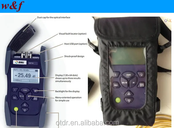 Optical Laser Source Power Meter Jdsu 0lp-55 Optical Power Meter With ...