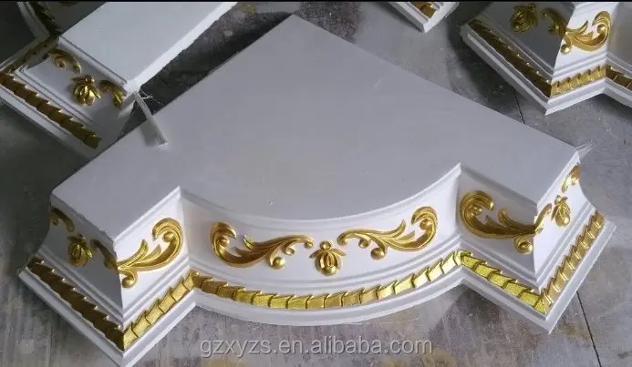 Plastic Mold For Plaster Carved Corner Molding - Buy Mold For Crown ...