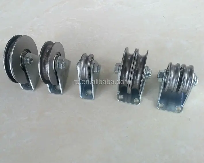 0.6 Inch-1.5 Inch Sliding Steel Pulley Groove U - Buy Steel Pulley ...