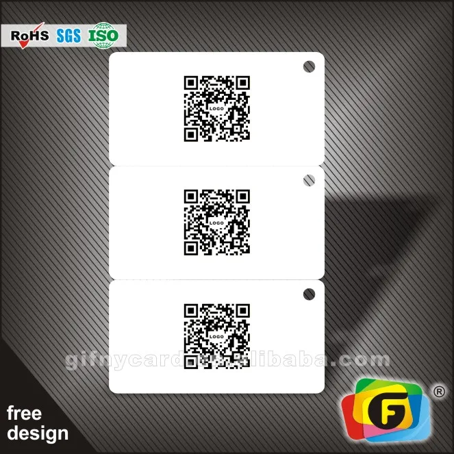 Unique Qr Code Pvc Card/pvc Key Tag - Buy High Quality Pvc Card,Pvc Key ...