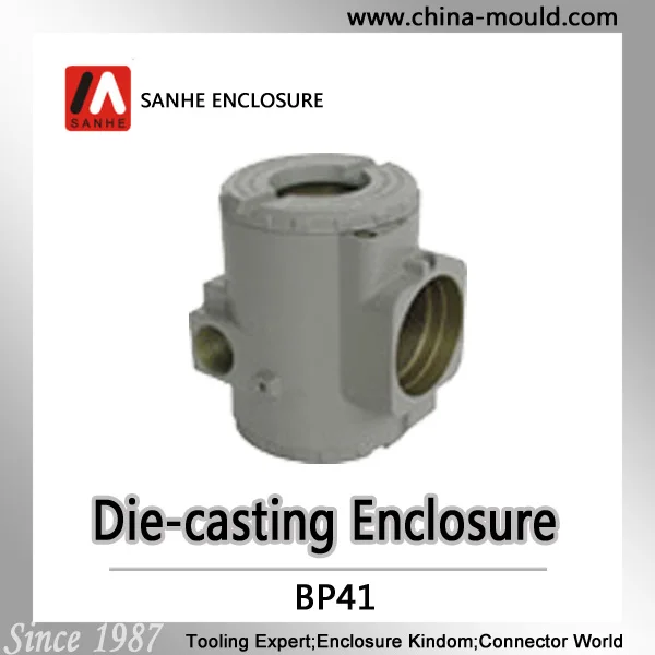 Industrial Aluminum Flow Meter Die Casting Enclosure For Temperature ...