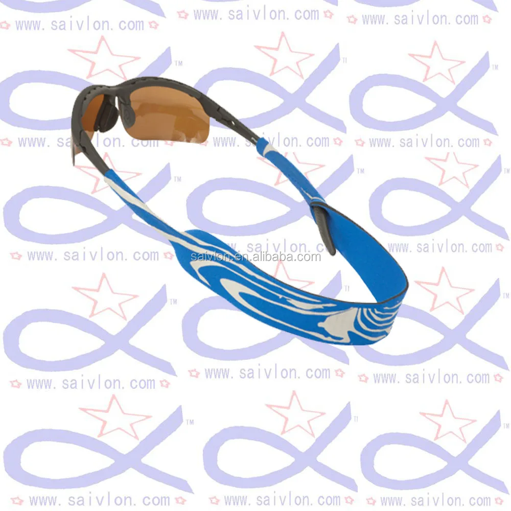Custom Logo Eyeglass Retainer Straps Sunglass Croakies - Buy Sunglass ...