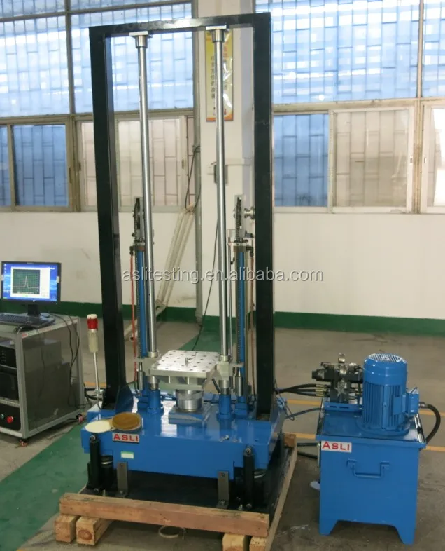 Half Sine Wave Shock Testing accelerated Mechanical Shock Test Bench