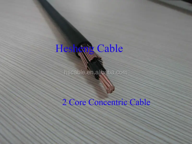 6awg 8awg 10awg Copper Wire Neutral Screen Concentric Cable - Buy ...