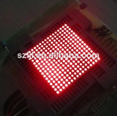 Red 16x16 LED Matrix Display - Ce&rohs Compliant for Events