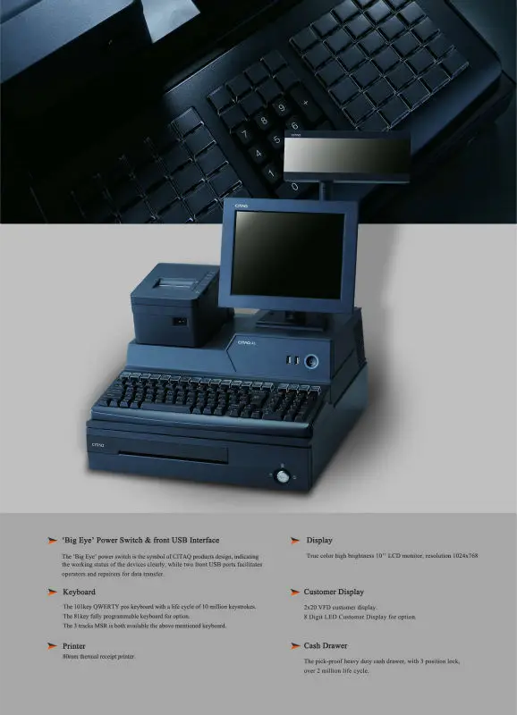 Modern Cash Register Touch, View modern cash register, CITAQ Product ...
