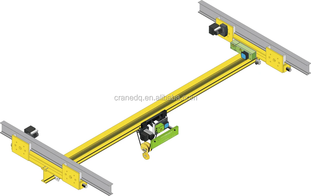 Lx Type Workshop Roof Overhang Crane With Electric Single Beam ...