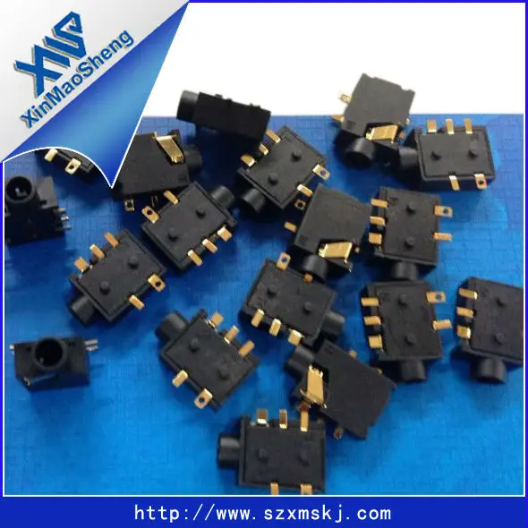 1/8 Pcb Panel Mount 4pin 3 Pin Male To Male Jack Aux Audio Cable With 3 ...