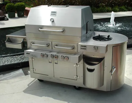 2014 Professional Custom Large Barrel Charcoal Bbq Grill For Sale - Buy ...