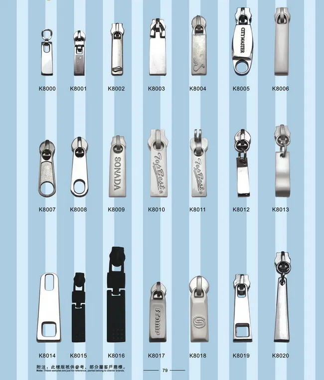 Custom Design Various Styles Engrave Laser Logo Zipper Puller Used For ...