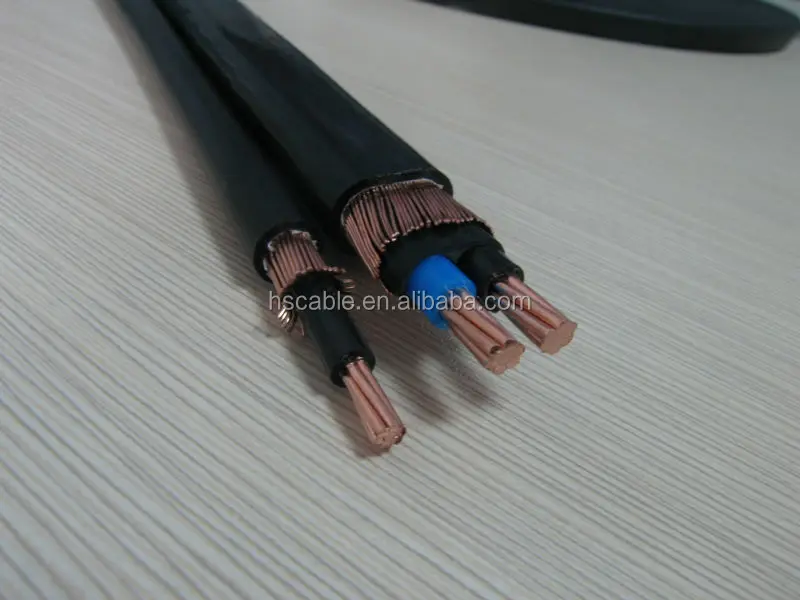 6awg 8awg 10awg Copper Wire Neutral Screen Concentric Cable - Buy ...