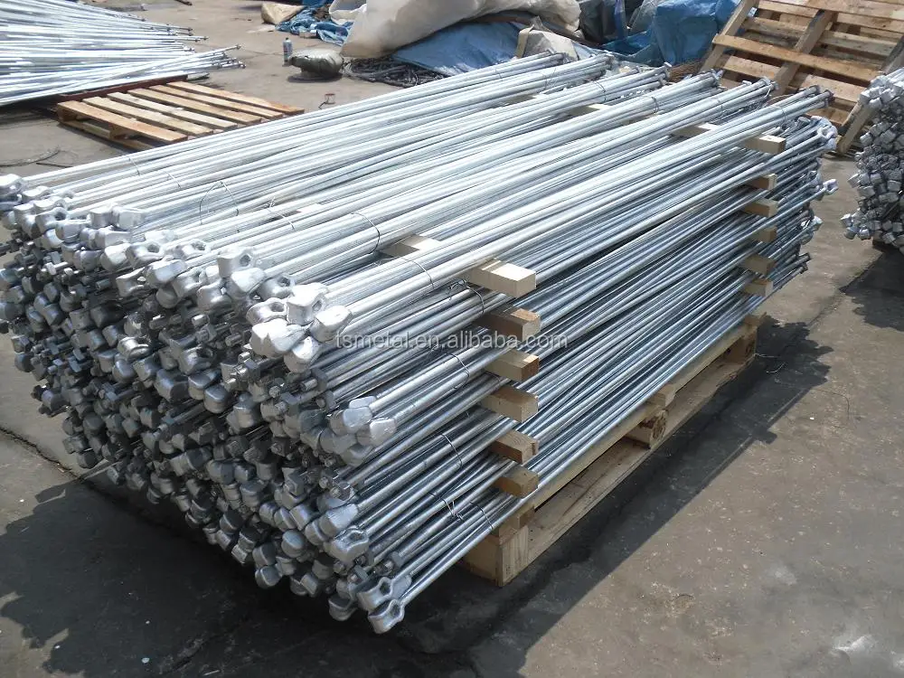 Galvanized Stay Rod Screw Pile Earthing Rods - Buy Galvanized Stay Rod ...