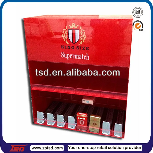 Dispenser Pajangan Rokok Akrilik Penghitung Gravitasi,Rak Pajangan ...